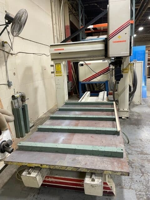 Thermwood #CS67, router, 91000 Super CNC, 5' x10' tbl, 7.5 HP, 18000 ...