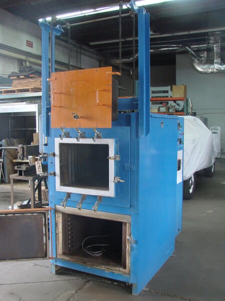 21" width x 16" H x 36" L Electra Dual Chamber 2100°F/1200°F Atmosphere ...