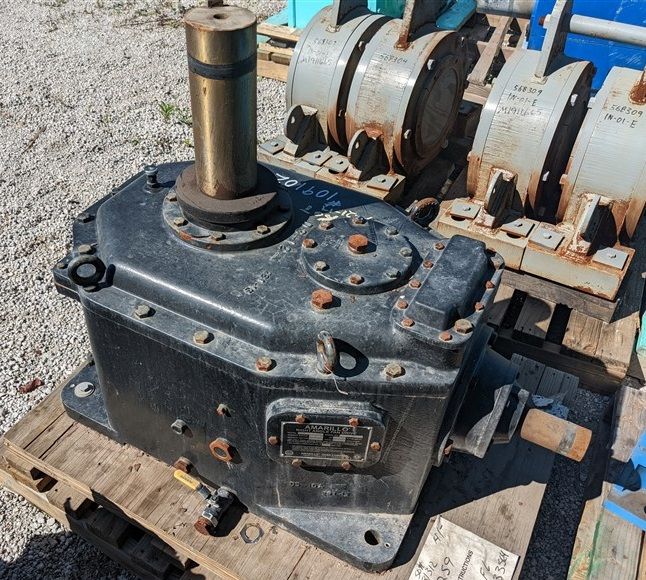 155 HP @ 1750 RPM in, 125 RPM out, Amarillo #FD1311, right angle fan ...