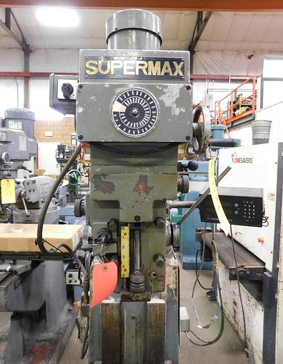Supermax #YCM16VS, vertical mill, 9" x49" tbl., 3 HP, R-8, 60-4200 RPM ...