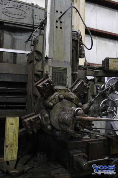 42" Bullard #Cutmaster, vertical turret lathe, 4-jaw chuck, 54" swing ...