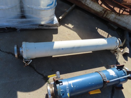 ITT Standard Stainless Steel shell & tubes heat exchanger, 3/8" dia x ...