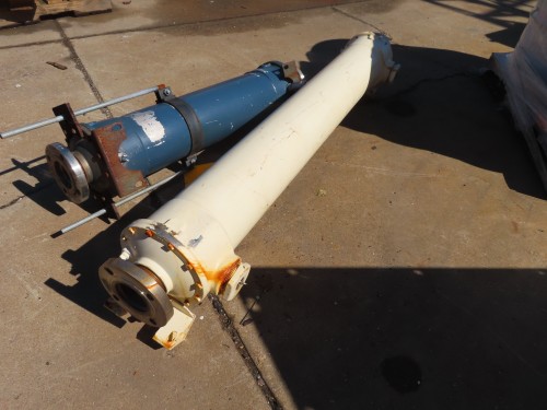 ITT Standard Stainless Steel shell & tubes heat exchanger, 3/8" dia x ...