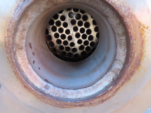 ITT Standard Stainless Steel shell & tubes heat exchanger, 3/8" dia x ...