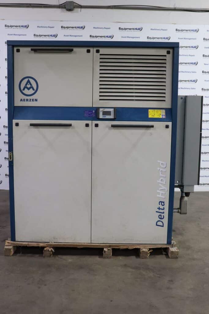 2280 cfm, 12 psi, Aerzen #D75L Delta Hybrid 175 HP rotary lobe positive ...