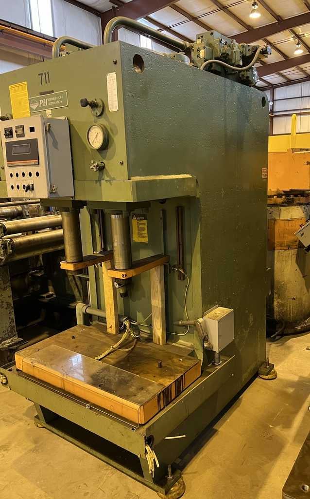 50 Ton, PH Hydraulics #OGF-50, C-frame press, dual ram for Sale ...