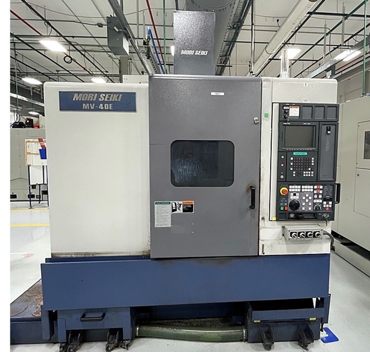 Mori Seiki #MV-40E, CNC vertical machining center, MSC-500 Control, 22" X, 16.1" Y, 18.1" Z ...