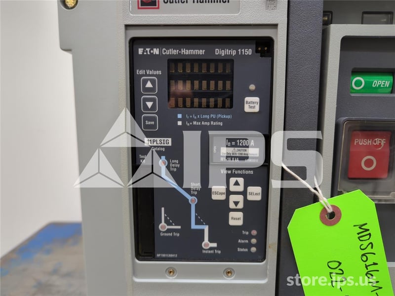 1600 Amps Ch Mds6163wea161gnmnn6epnnax Mo/do (mds616) Digitrip 1150 ...