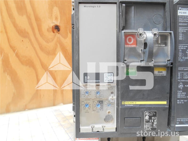 SQUARE D, PGL POWERPACT P-FRAME MCCB SURPLUS022-367 for Sale | Surplus ...