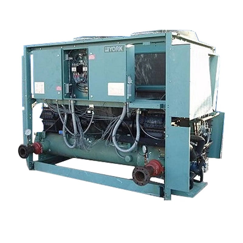 110 Ton, York YCAZ77CB3-46PA, Air Cooled Liquid Chiller, R-22, 450/300 ...