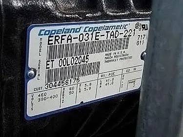 Kramer CTT10300M44-G, Thermobank Condensing System, 3 ton, R134A, 180/ ...