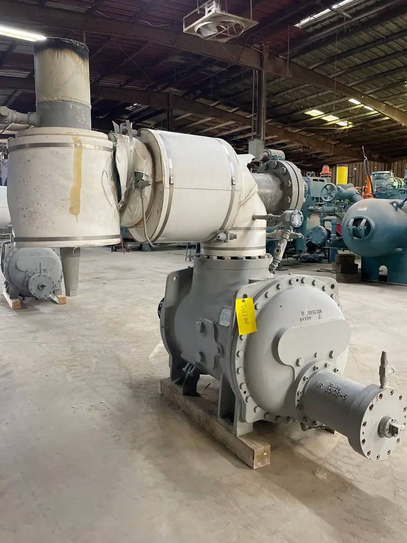 FES 575S, Bare Rotary Screw, Hydraulic Test Pressure 470 PSIG, 2010 For ...