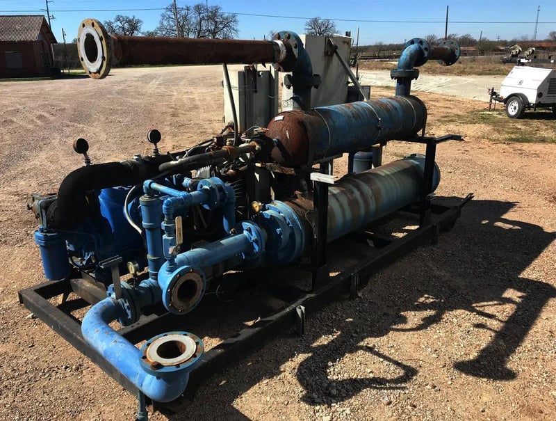 Thermal Care/Mayer TCCW2504X, Water Cooled Chiller Skid, 125 HP - 1785 ...