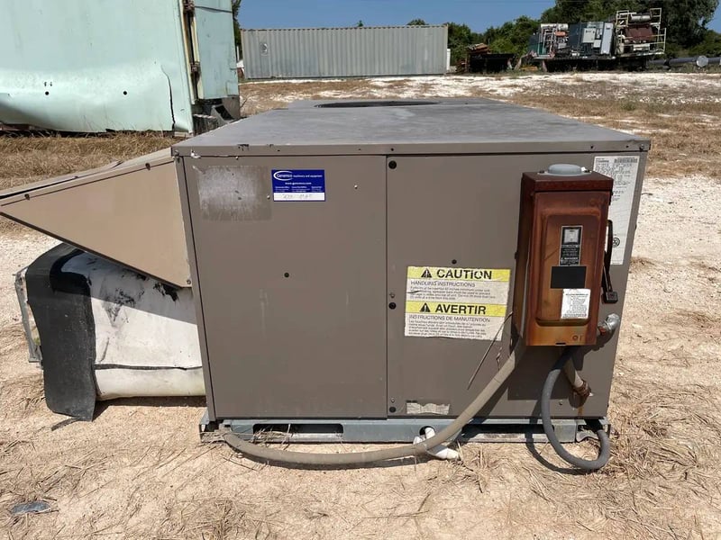 6 Ton, York D7CG048N06046A, Sun-Line Single Package Air Condensing Unit ...