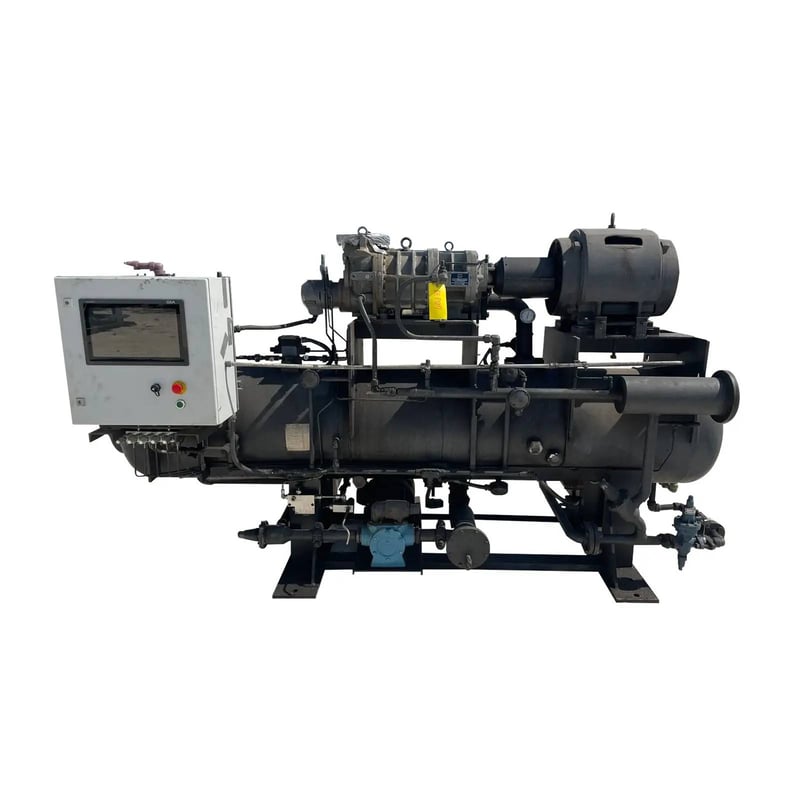 75 HP FES 140LE-B, Rotary Screw Compressor Package, 3600 RPM, 350 psig, 1987 for Sale | Surplus ...