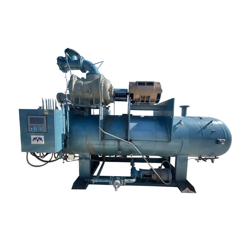 200 HP Howden WRVI255, Rotary Screw Compressor Package, 3600 RPM, 350 ...