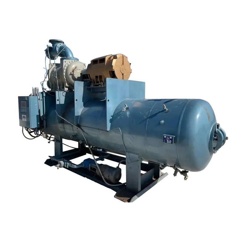 200 HP Howden WRVI255, Rotary Screw Compressor Package, 3600 RPM, 350 ...