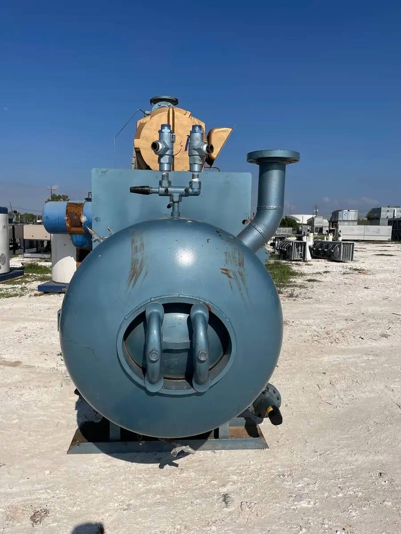 200 HP Howden WRVI255, Rotary Screw Compressor Package, 3600 RPM, 350 ...