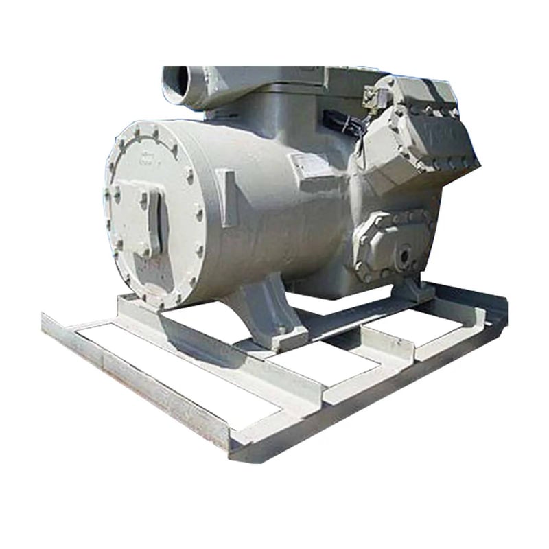 50 HP Trane C4A0A0R1H0C0, Bare 6-Cylinder Reciprocating Compressor ...