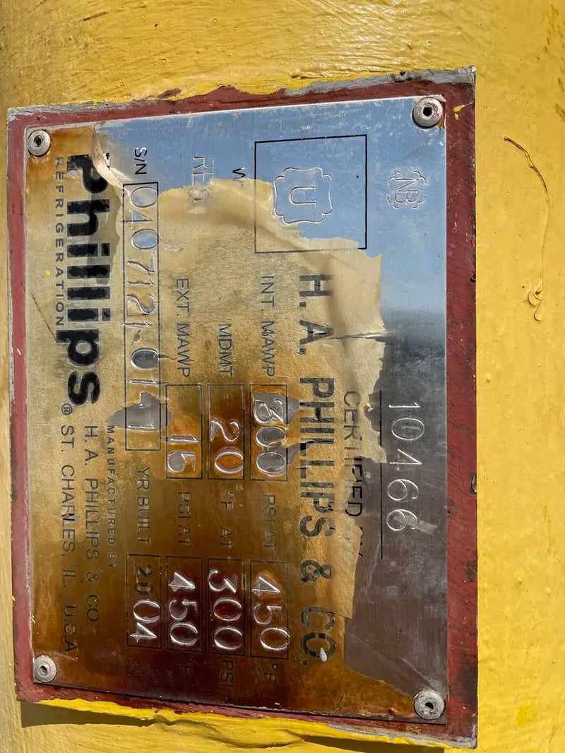 100 HP Vilter 448, 8-Cylinder Reciprocating Compressor Package, Belt ...