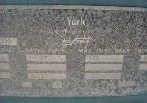 York JS73D3A-S46-50S, Bare 8-Cylinder Reciprocating Compressor, Semi ...