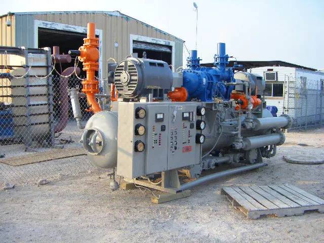 5 HP FES FES-175E/D-B-2010, Rotary Screw Compressor Package, 230/460 V ...