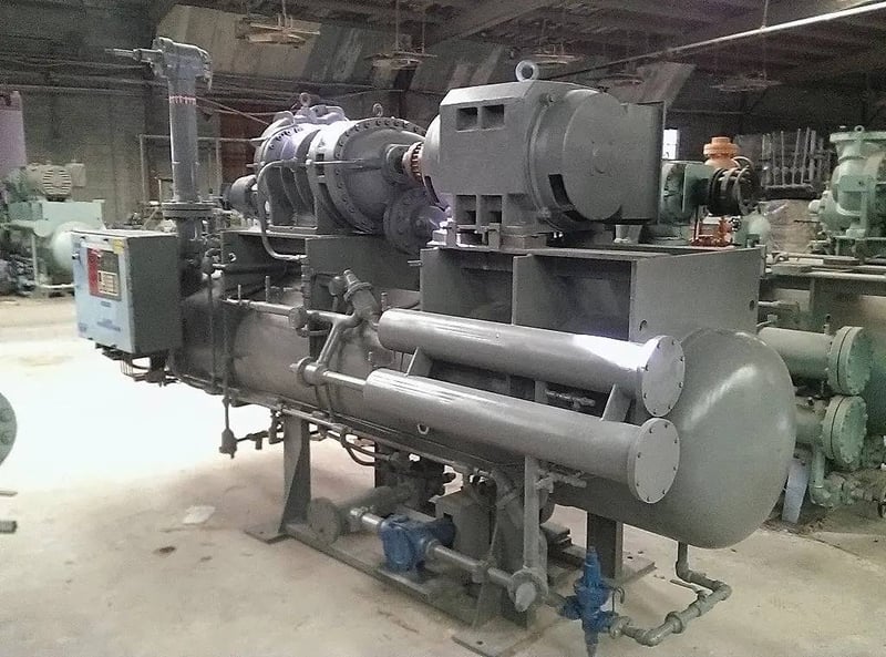 200 HP FES 550-B, Rotary Screw Compressor Package, 482/444/222 V, 250 ...