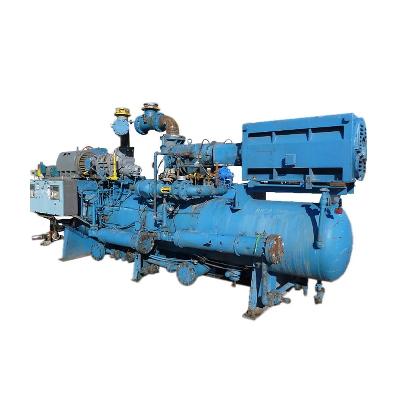 800 HP FES 250LUM/200-LG-MX, FES Rotary Screw Compressor Package, 460 V, 3575 RPM for Sale ...