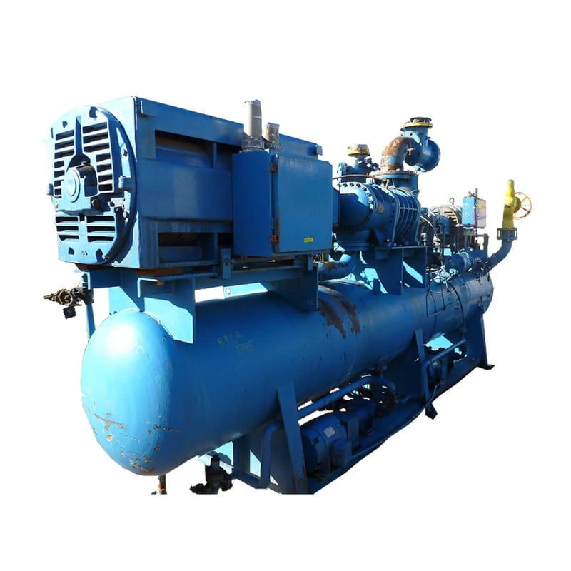 800 HP FES 250LUM/200-LG-MX, FES Rotary Screw Compressor Package, 460 V ...