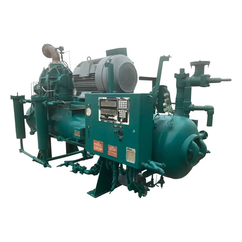 Frick RWB-II-177, Rotary Screw Compressor Package, 4500 RPM, 362 psig ...