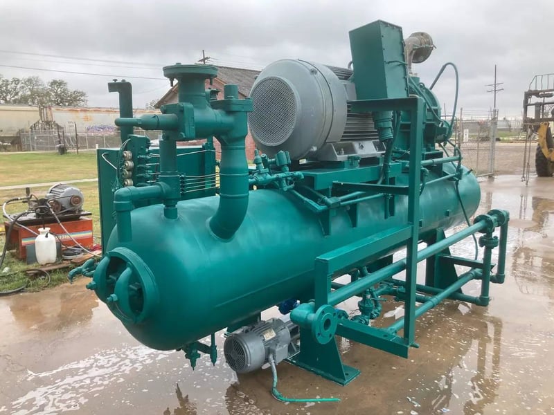 Frick RWB-II-177, Rotary Screw Compressor Package, 4500 RPM, 362 psig ...