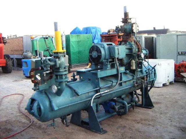 50 HP Frick RWB-II-60, Rotary Screw Compressor Package, 230/460 V, 3600 ...