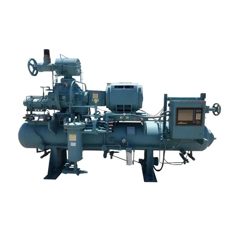 150 HP Frick RWB-II-60, Rotary Screw Compressor Package, 230/460 V ...