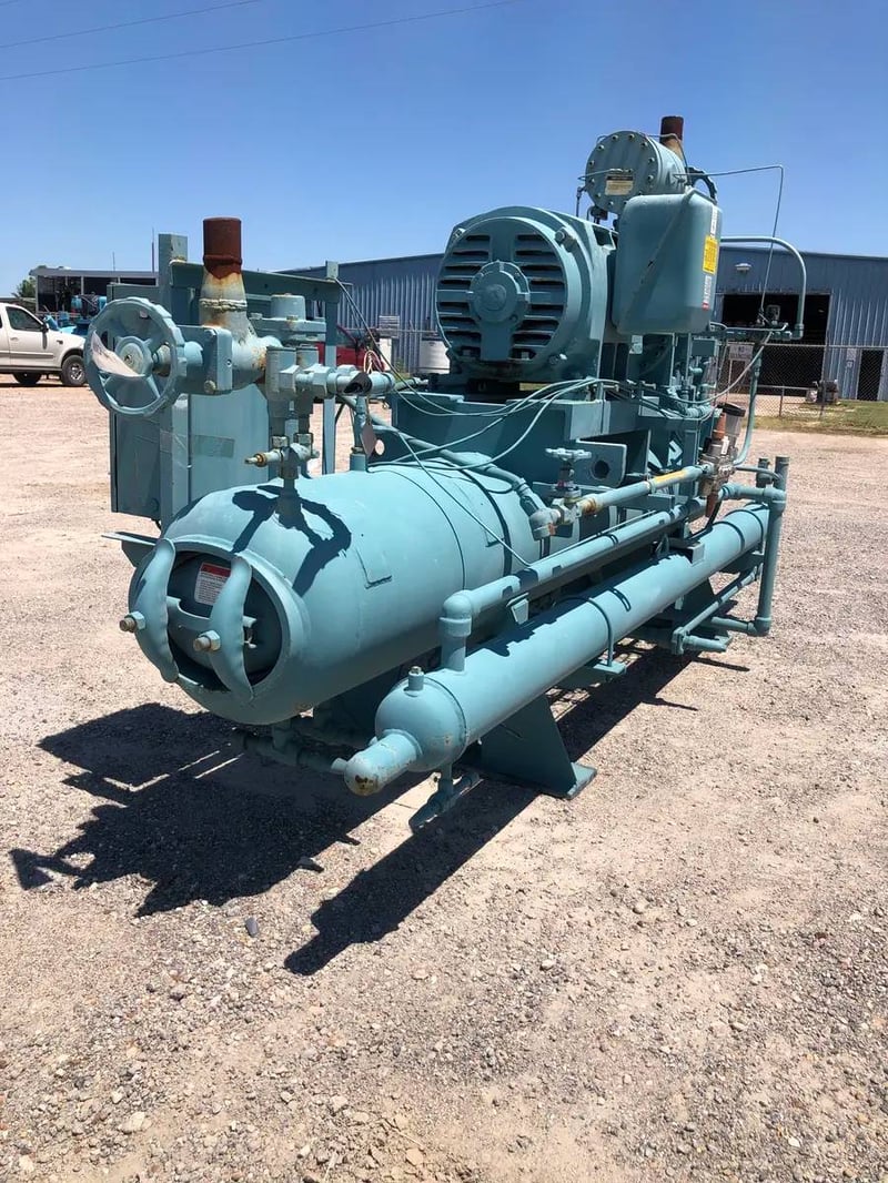 150 HP Frick RWB-II-60, Rotary Screw Compressor Package, 230/460 V ...