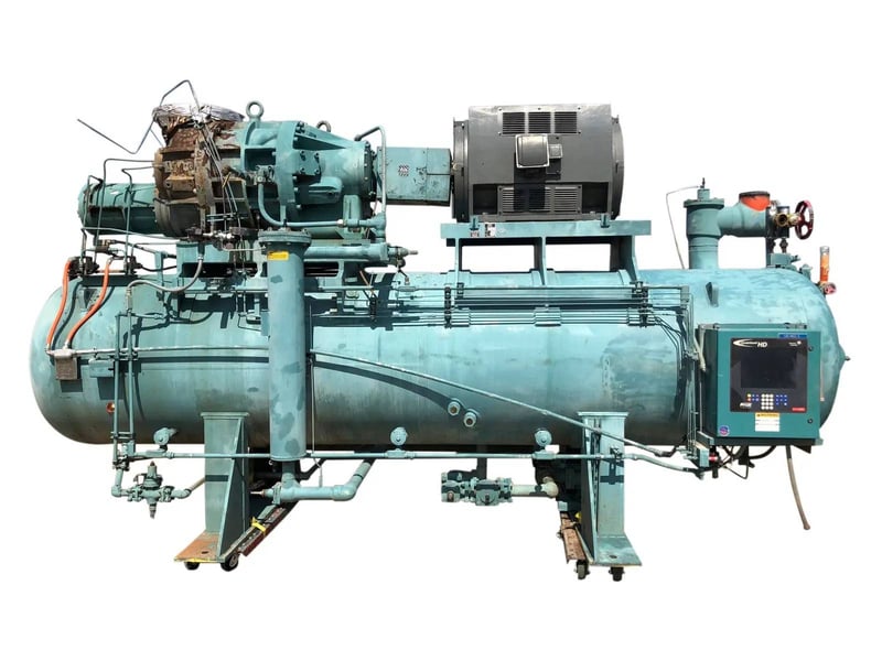 500 HP Frick RWB-II-676, Rotary Screw Compressor Package, 4160 V, 3600 ...