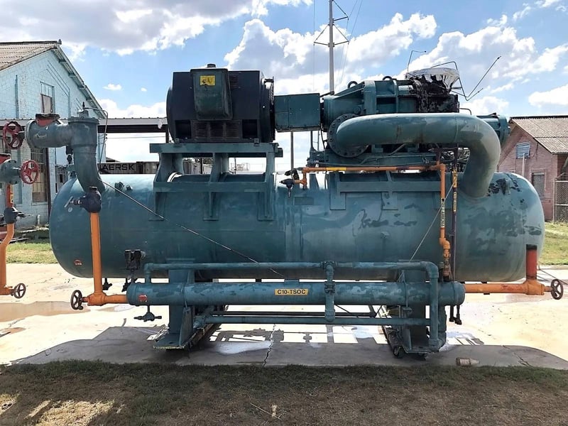 500 HP Frick RWB-II-676, Rotary Screw Compressor Package, 4160 V, 3600 ...