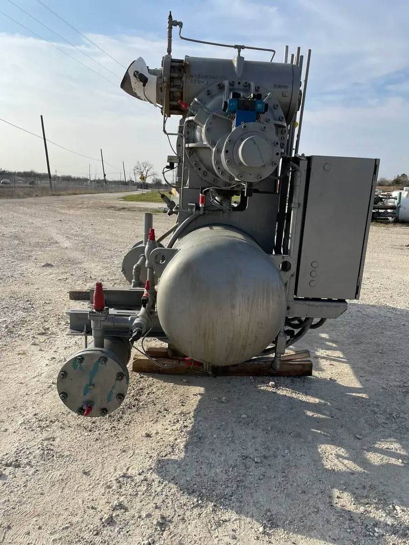 250 HP Frick RWF-134-E, Rotary Screw Compressor Package, 460 V, 300 ...