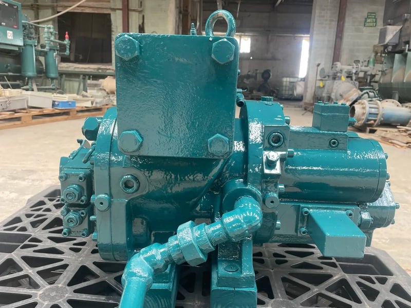 Frick XJS120S, Rotary Bare Screw Compressor, 3600 RPM, 400 psig, 2003 ...