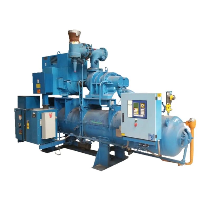 GEA, Rotary Screw Compressor Package, Missing Motor and Control Panel for Sale | Surplus Record
