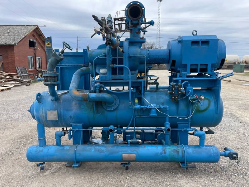 300 HP GEA-FES 230GL, Rotary Screw Compressor Package, 460 V, 3500 RPM ...