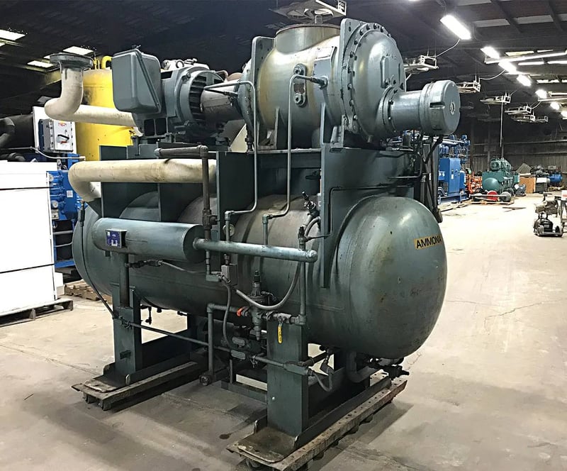 150 HP Howden WRV-255, Rotary Screw Compressor Package, 230/460 V, 300 ...