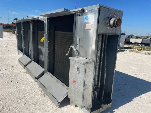 4 Fans, Krack PCLS1068-HGU-4-RBF, Freon Evaporator Coil - 55.97 TR, Low ...