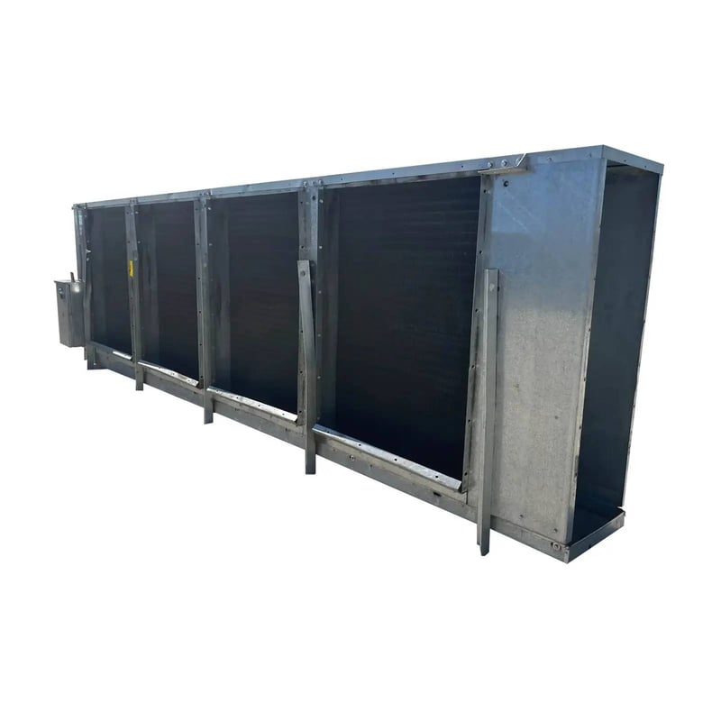 4 Fans, Krack PCLS1068-HGU-4-RBF, Freon Evaporator Coil - 55.97 TR, Low ...