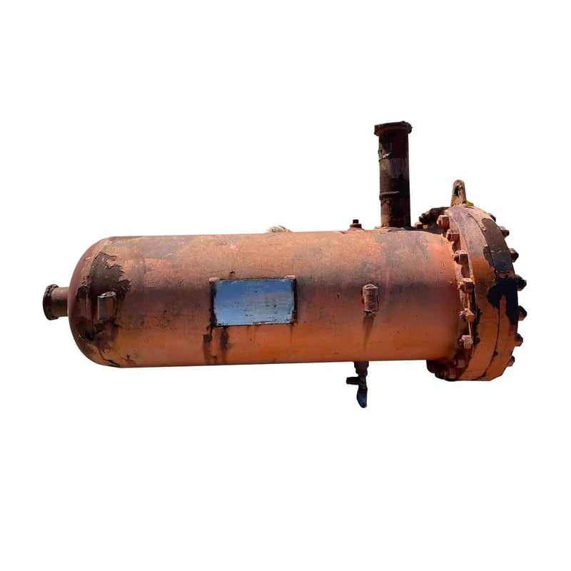 Chil-Con COSR-070, Horizontal Discharge Oil Separator, 20 Gallons, 12. ...