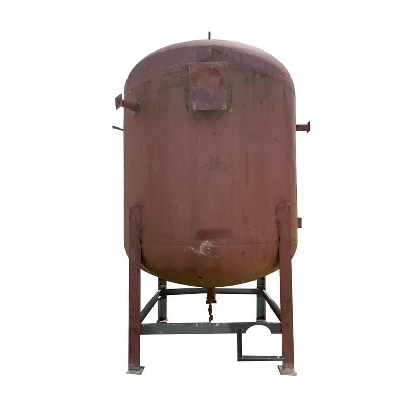 4259 gallon Frick, Vertical Ammonia Suction Trap, 86" diameter x 112" L ...