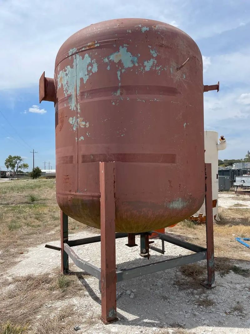 4259 gallon Frick, Vertical Ammonia Suction Trap, 86" diameter x 112" L ...
