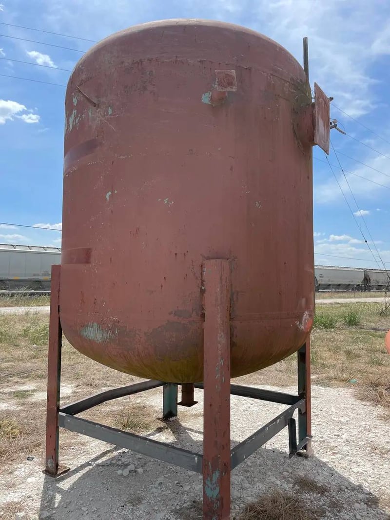 4259 gallon Frick, Vertical Ammonia Suction Trap, 86" diameter x 112" L ...