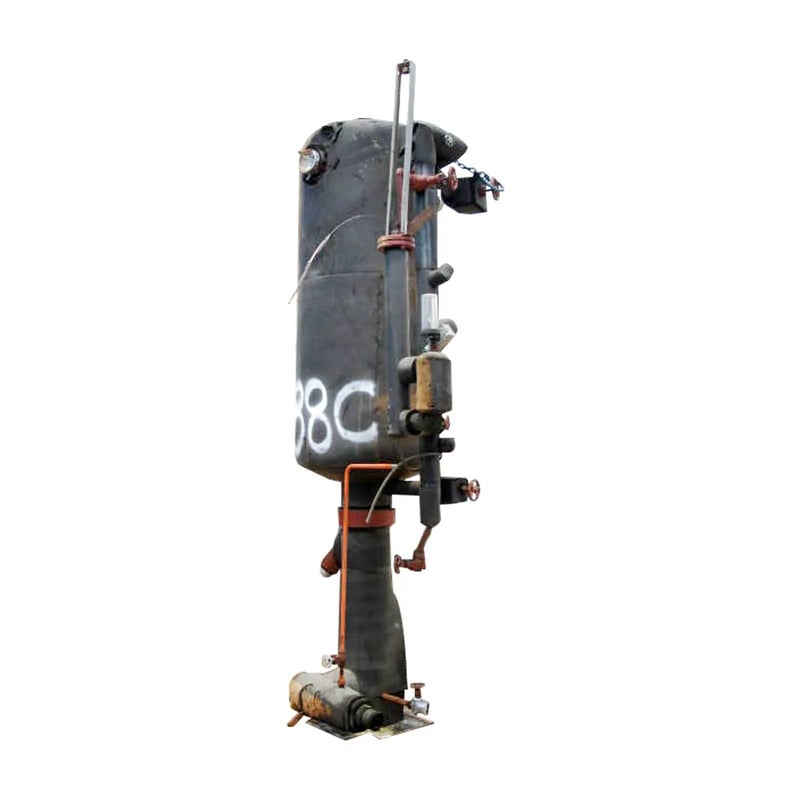 230 gallon Stone Mfg., Low Pressure Vertical Ammonia Receiver, 30 ...