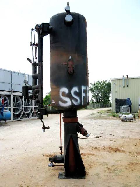 230 gallon Stone Mfg., Low Pressure Vertical Ammonia Receiver, 30 ...