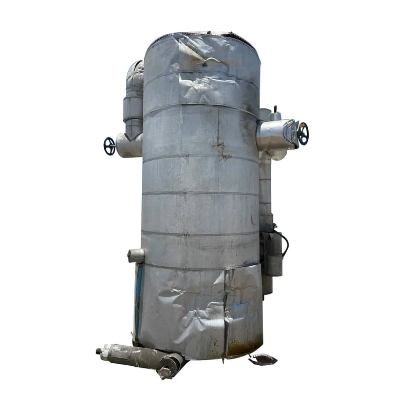RVS, Vertical Ammonia Recirculator, 1134 Gallons, 46" diameter x 127" L ...